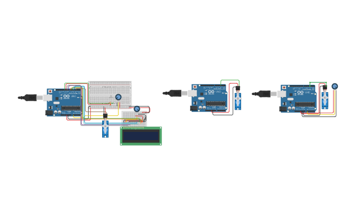 Circuit design Practica 13 Servomotor - Tinkercad