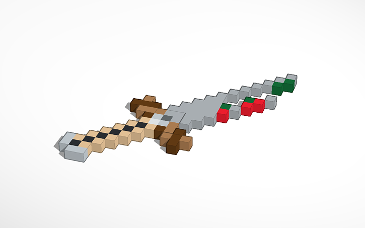 3D design broken hero sword | Tinkercad