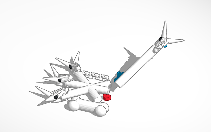 3D design Sans gaster blaster attack | Tinkercad