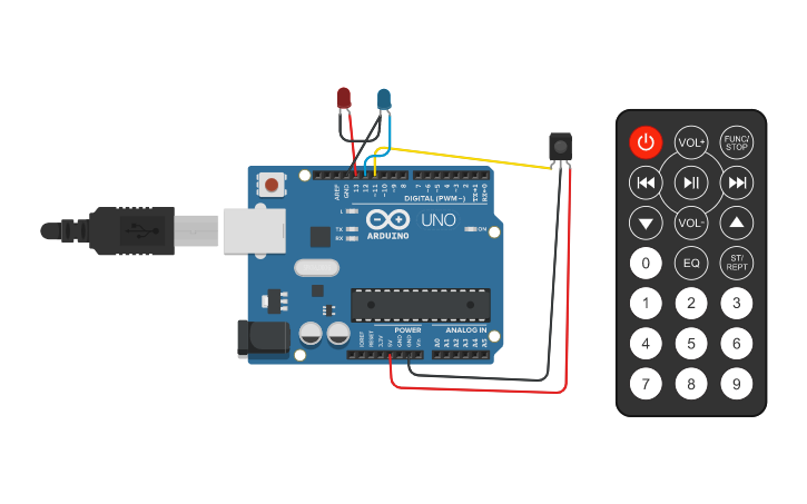 Circuit Design Assignment 9 Level 2 Tinkercad