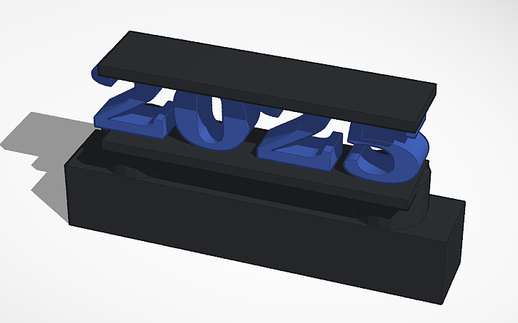 3D design 2025 thingy - Tinkercad