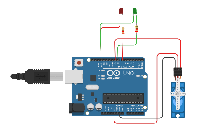 Circuit design Implementación manejo de un Servomotor con Arduino ... Circuit design Implementación manejo de un Servomotor con Arduino ...