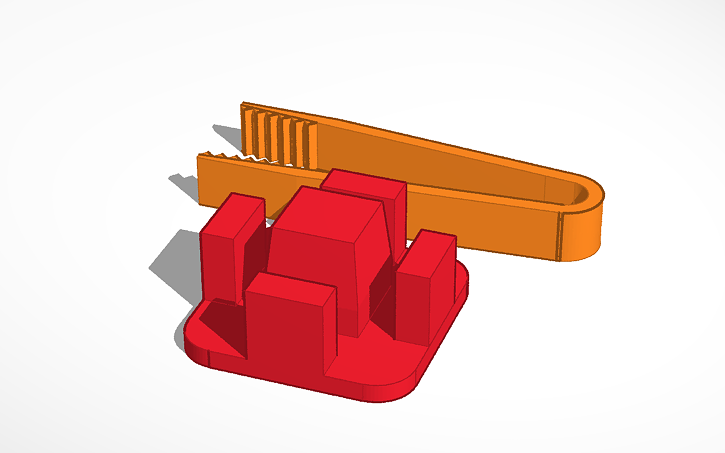 3D design Toast Tong Mk2 + Base | Tinkercad
