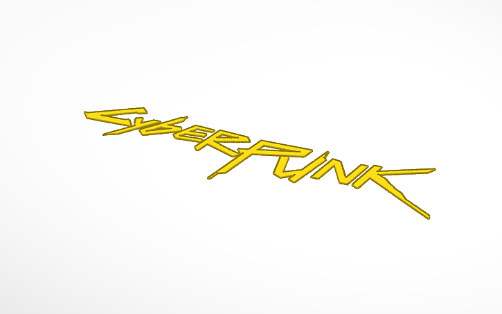 3D design cyberpunk - Tinkercad