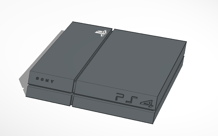 3D design PS4 - Tinkercad