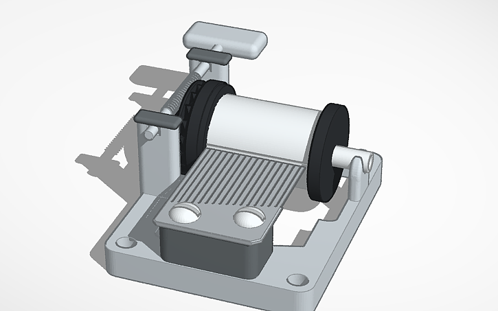3D design Blank Music Box - Tinkercad