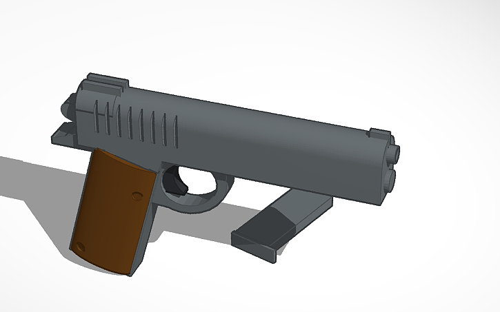 3D design 1911 - Tinkercad