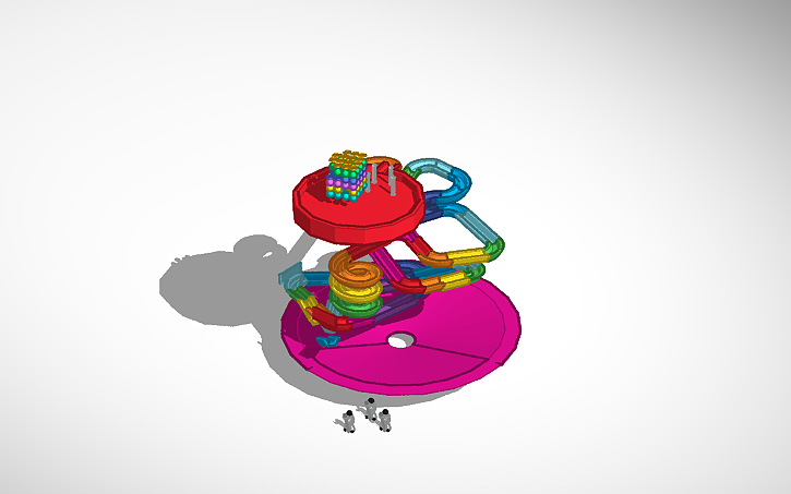 3D design Marble maze - Tinkercad