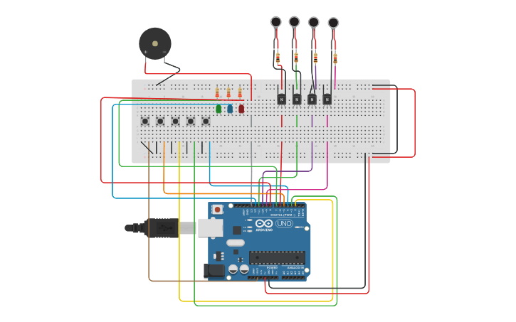 Circuit design perceptionEvaluation - Tinkercad