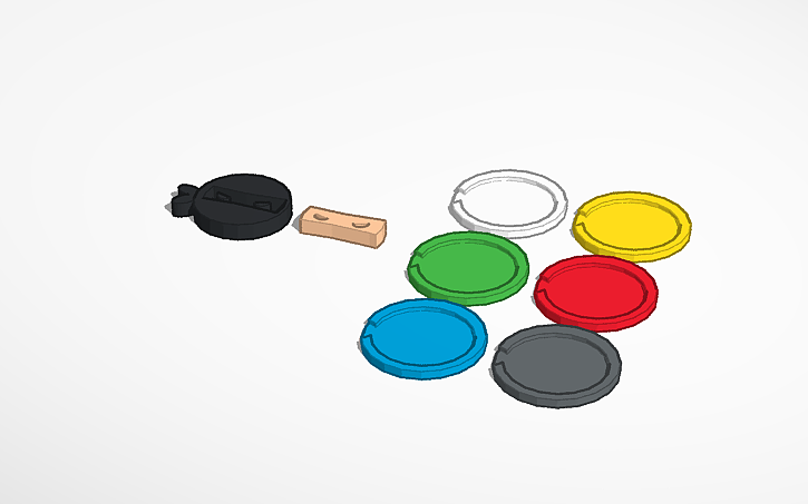 3D design Code Ninja Badge - Tinkercad