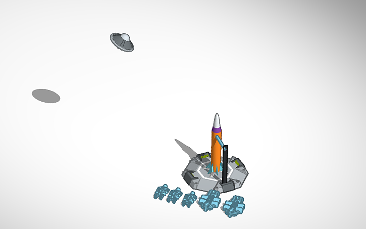 3D design Aliens 👽 👽 👽2! - Tinkercad
