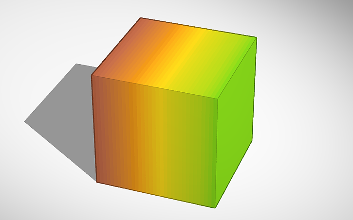 3D design Fire safety Gradient - Tinkercad