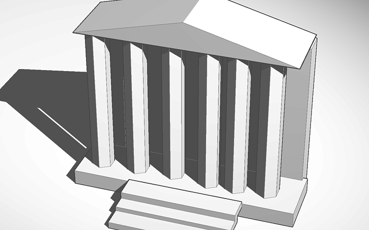3D design monument | Tinkercad