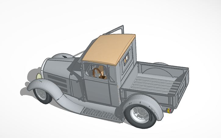 3D design classic cars - Tinkercad