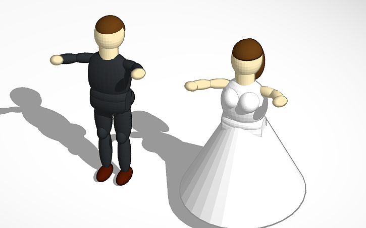 3D design George and Grace's Wedding - Tinkercad