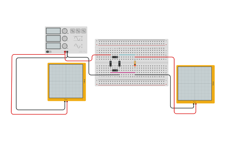 Circuit design Full Wave Rectifier - Tinkercad