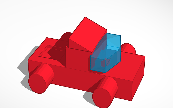 3D design truck | Tinkercad