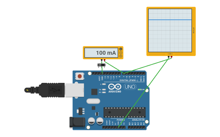 Circuit Design Oscilloscope Tinkercad