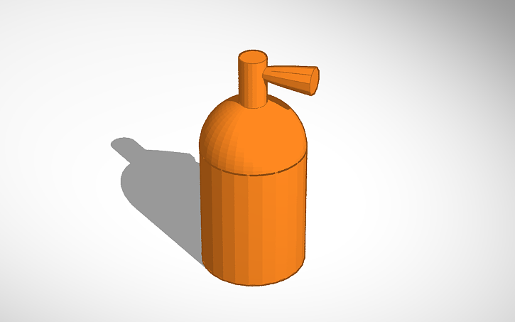 3D design Spray Can - Tinkercad