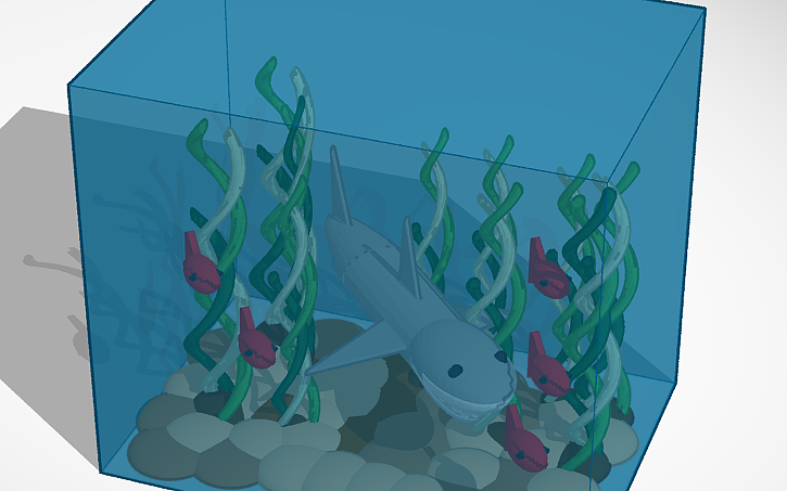 3D design shark - Tinkercad