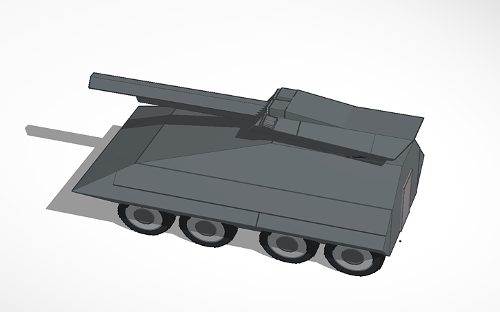 3D design LAV-25 Futuristic Attack Vehicle v 2.0 - Tinkercad