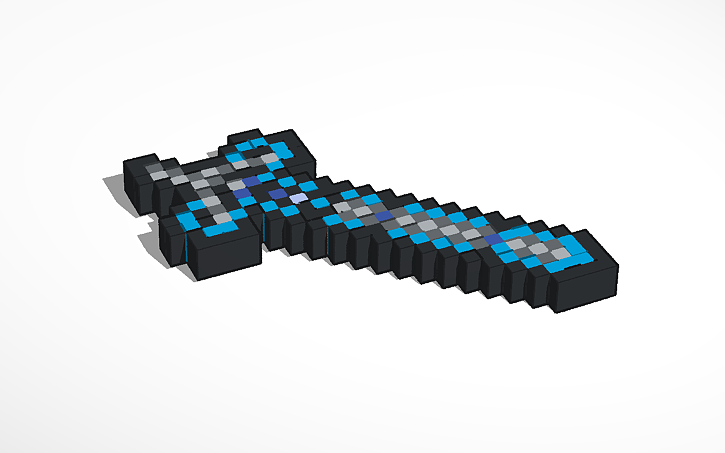 3D design diamond Excalibur Terraria | Tinkercad