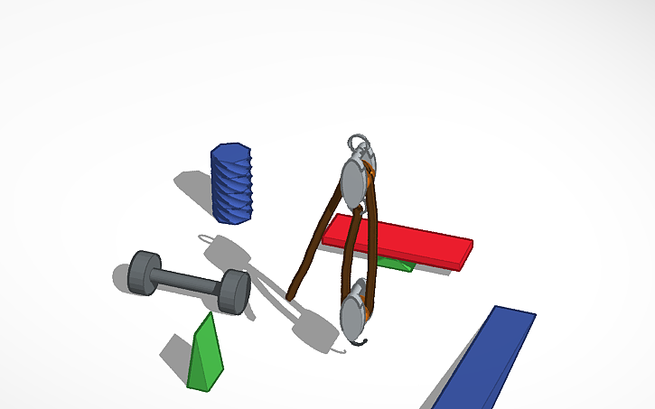 3D design Simple Machines Set | Tinkercad
