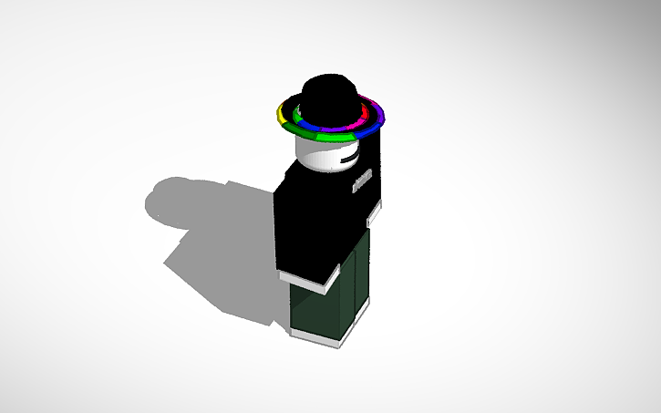 3D design my old roblox avatar | Tinkercad