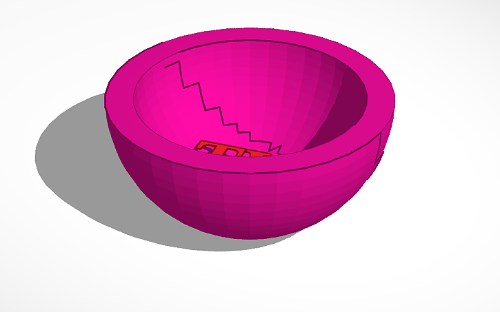 3D design TWeissman Bowl - Tinkercad