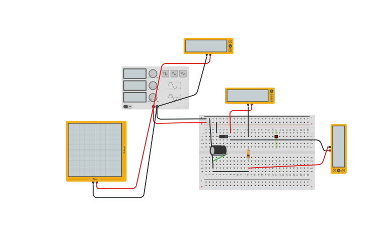 Circuit Design Half Wave Rectifier Tinkercad