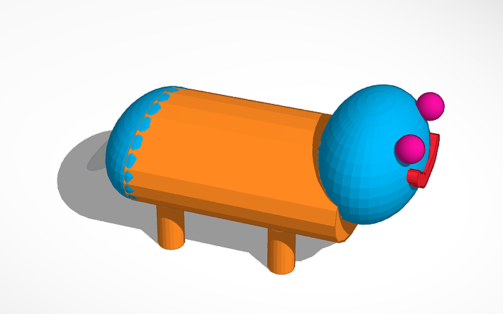 3D design Capybara - Tinkercad