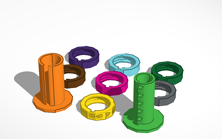 3D design 3D Cryptex easy printing | Tinkercad