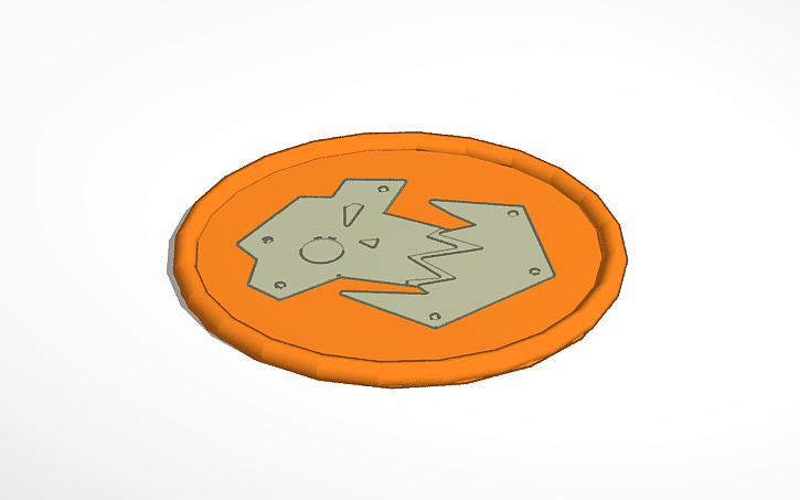 3D design Ork Coaster | Tinkercad