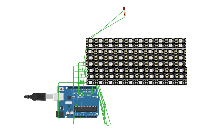 Circuit design Weird Light Thingy - Tinkercad