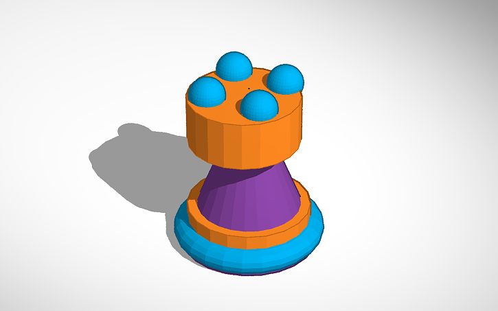 3D design TRC2: Rook chair complete | Tinkercad