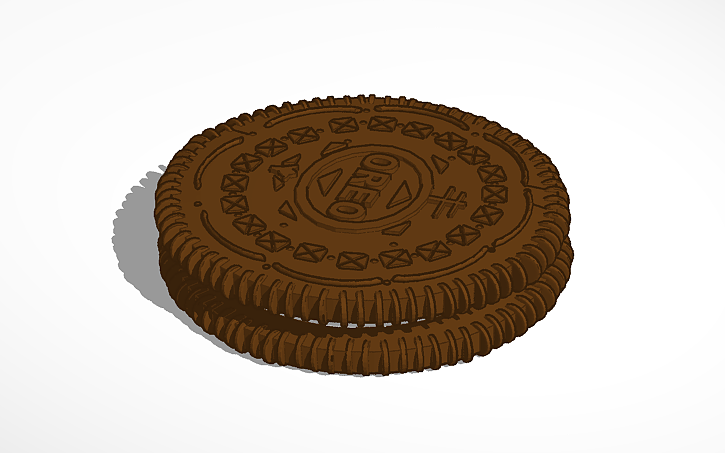 3D design Oreo - Tinkercad