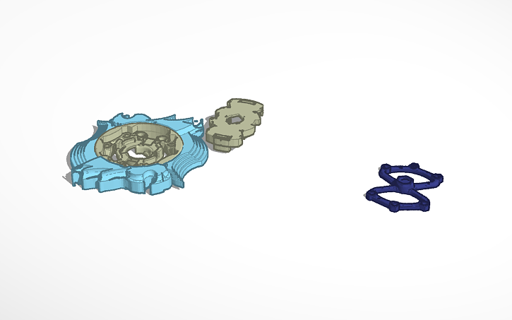 3D design Wildfire Dragoon (beyblade burst gt | Tinkercad