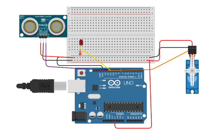 Circuit design Frantic Gogo | Tinkercad