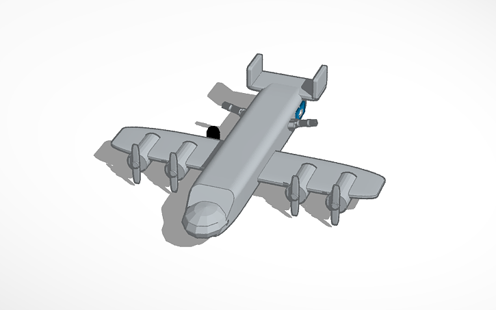 3D design ww bomber - Tinkercad