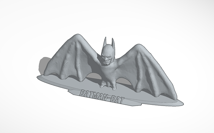 3D design Batman-Bat - Tinkercad