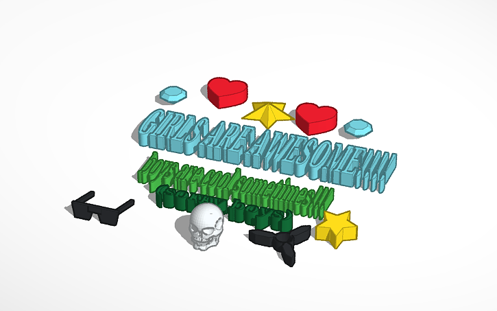 3D design IT IS ABOUT LIFE!!! - Tinkercad