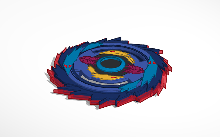 3D design requiem rise drakon d3 - Tinkercad