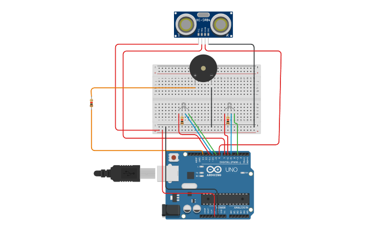 Circuit design Wildlife tracking and conservation - Tinkercad