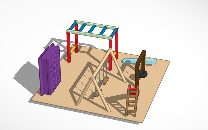 3D design Physics Playground - Andrew Bong | Tinkercad