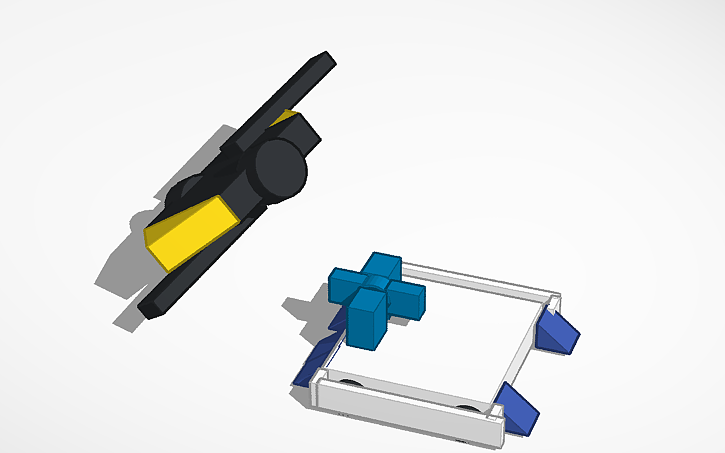 3D design Bite force vs Rotator - Tinkercad