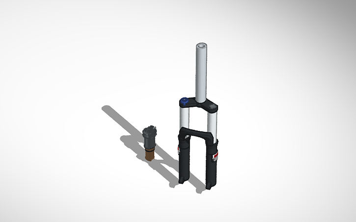3D design IsaiahMTBruce Front shocks - Tinkercad