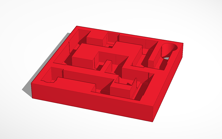 3D design Labyrinth - Tinkercad