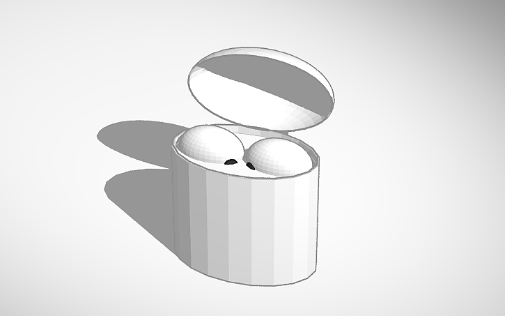 3D design AirPods - Tinkercad