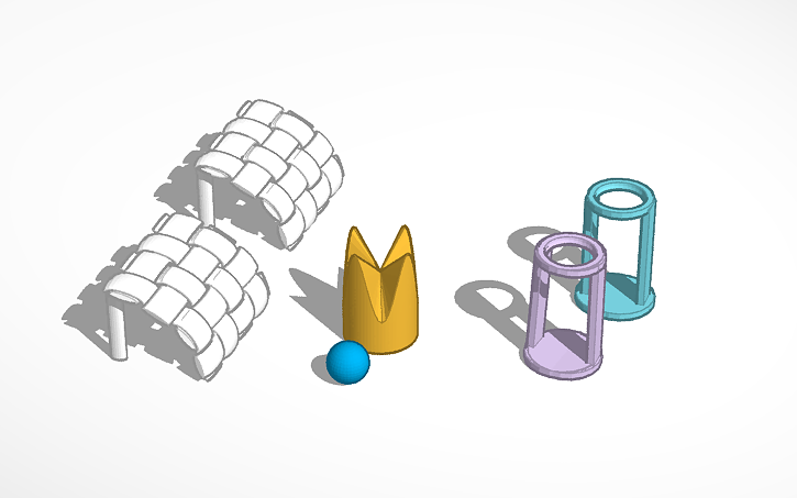 3D design rama-romi - Tinkercad
