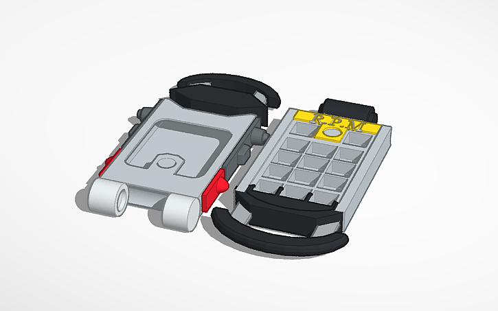 3D design power rangers R.P.M morpher - Tinkercad